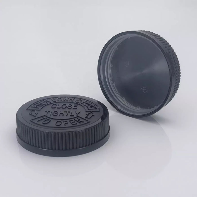 child resistant cap 28mm pill bottle plastic screw cap child proof caps ...